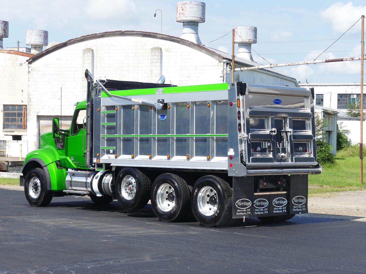 Steel Dump Bodies | Aluminum Dump Bodies | Heritage Truck Equipment ...